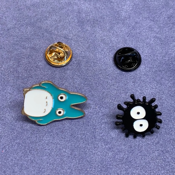 Studio Ghibli | Jewelry | Studio Ghibli Blue Totoro And Soot Sprite ...